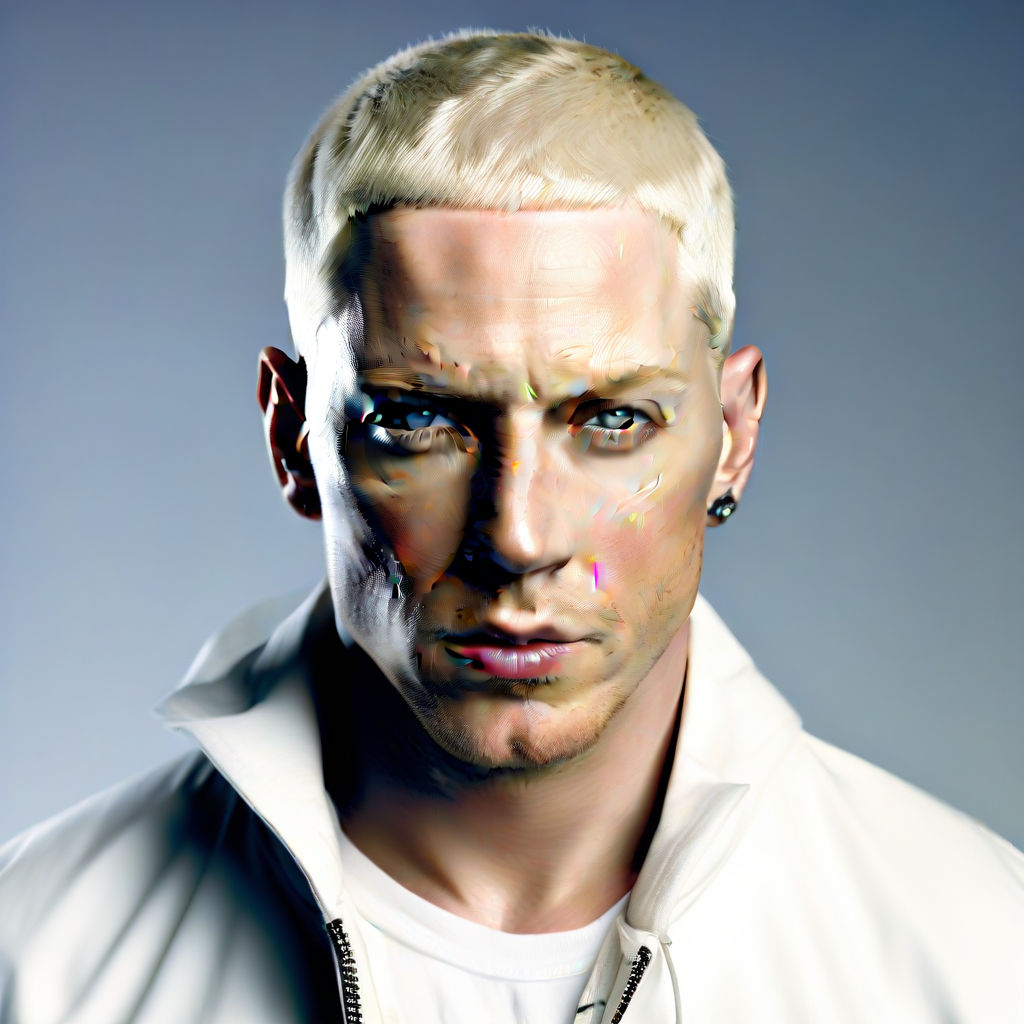 Eminem's face features piercing by netvlive - Playground