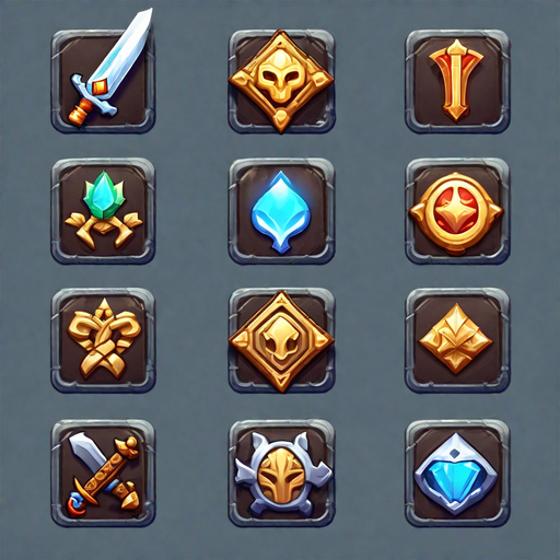The game Icon set contains icons by 김라비 - Playground