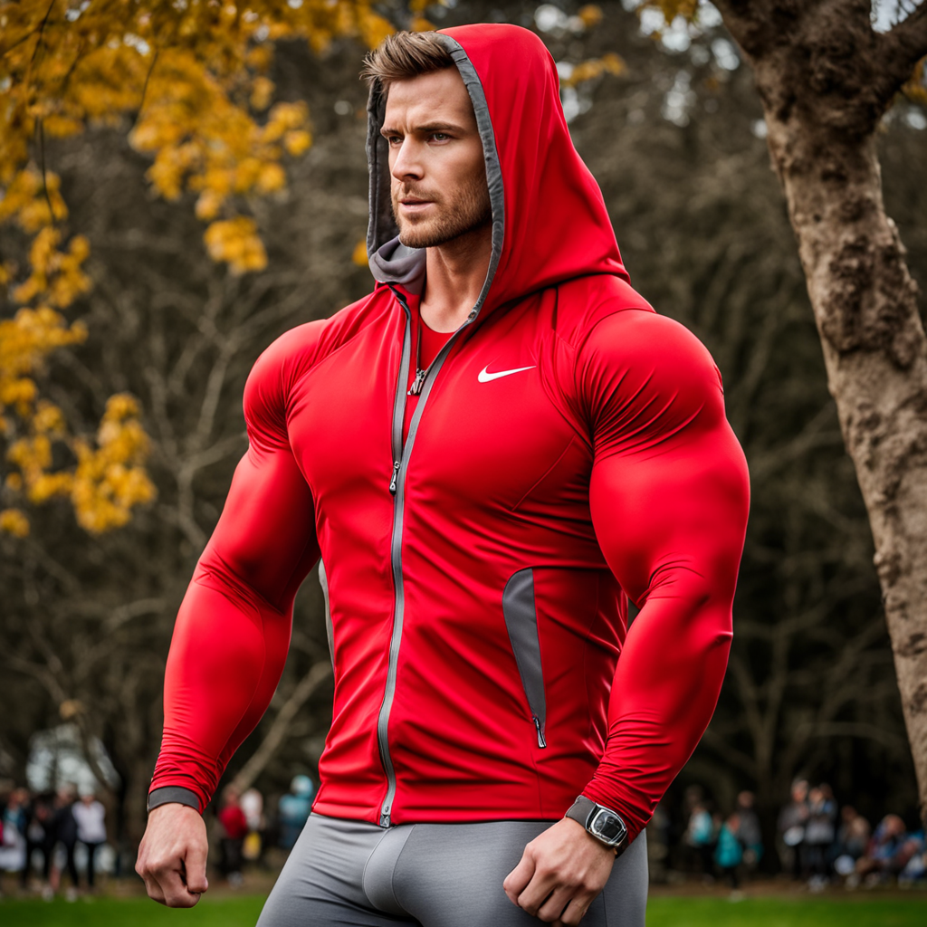 Side angle close-up of a massive and giant muscular good loo... by luuk ...