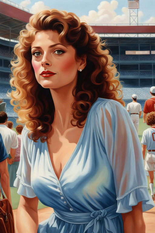Susan Sarandon, Bull Durham by Mk01 - Playground