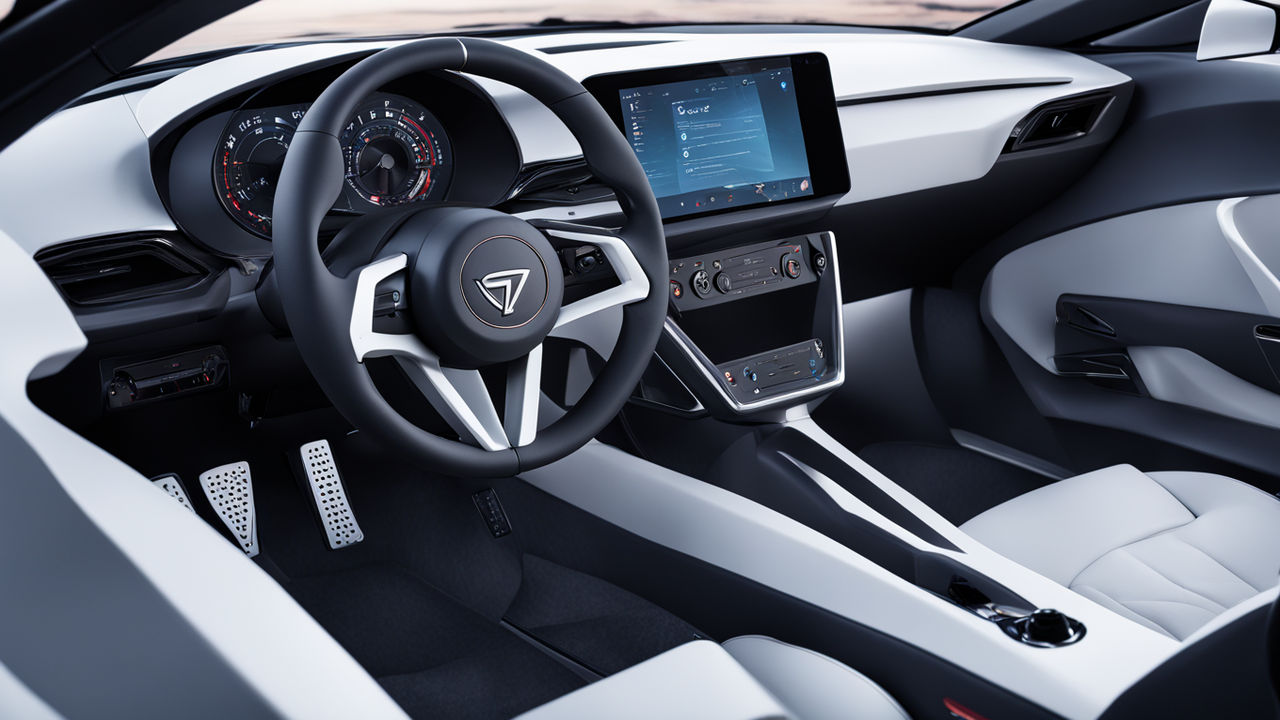 2025 Tasla model Z interior by Zubair Ail - Playground