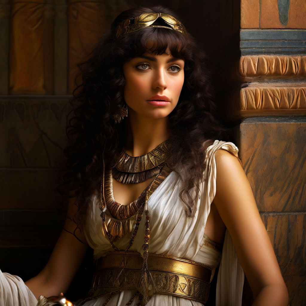 CLEOPATRA IN THE STYLE OF H.J. DRAPER AND WILLIAM WATERHO... by Frank ...