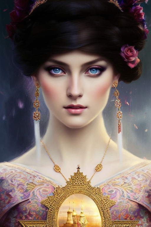 Beautiful and gorgerous russian princess with intense and be... by anne ...