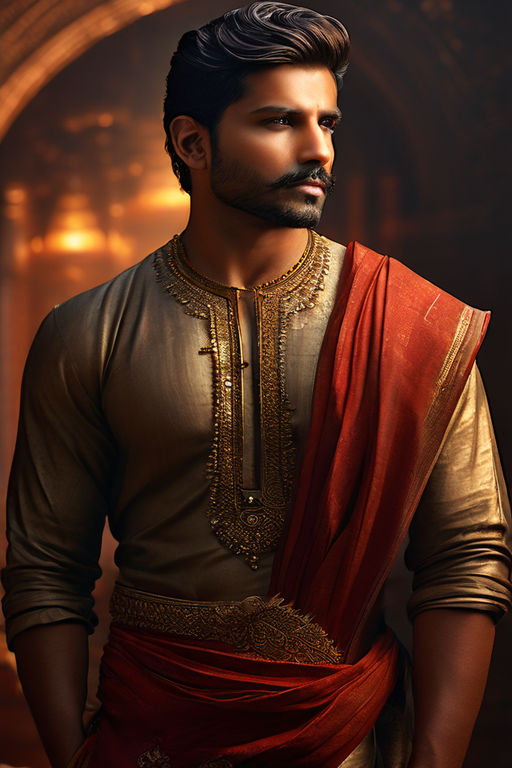 Modern Indian men 26 year old standing behind by Lazy Creator - Playground