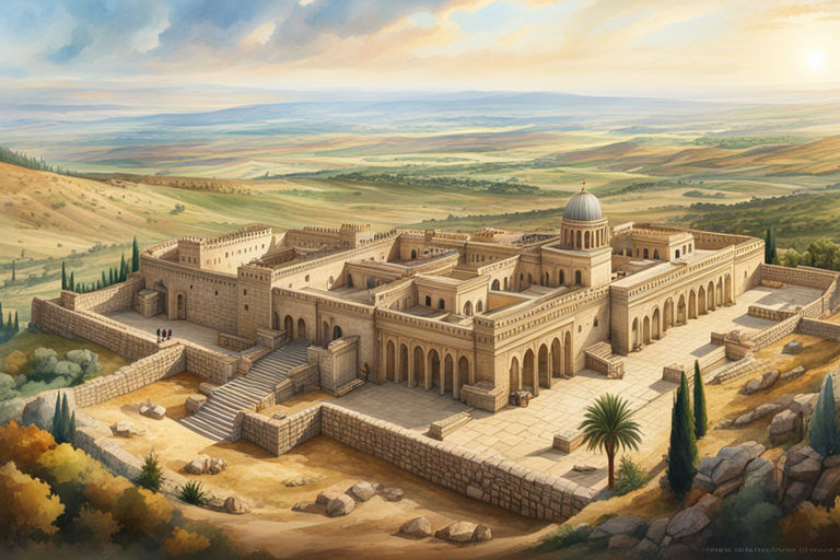 General Plan: A panoramic view of the ancient Kingdom of Isr... by ...