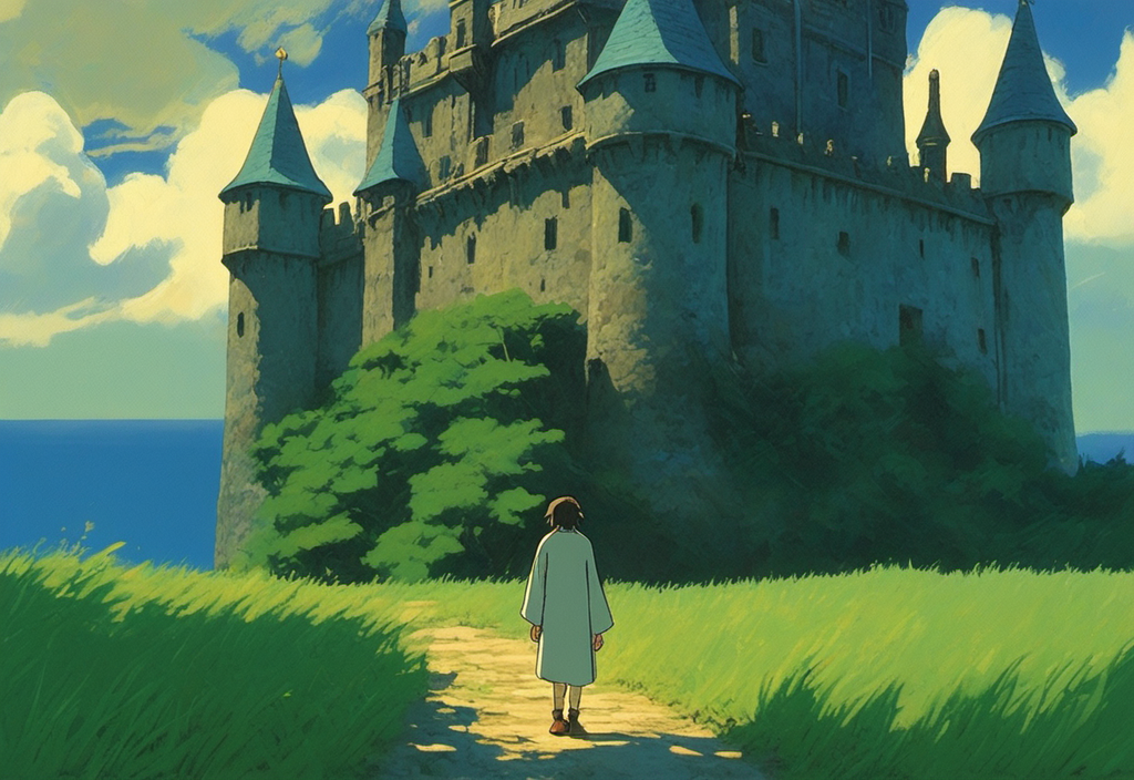 A scene from a studio Ghibli film by Danno Welty - Playground