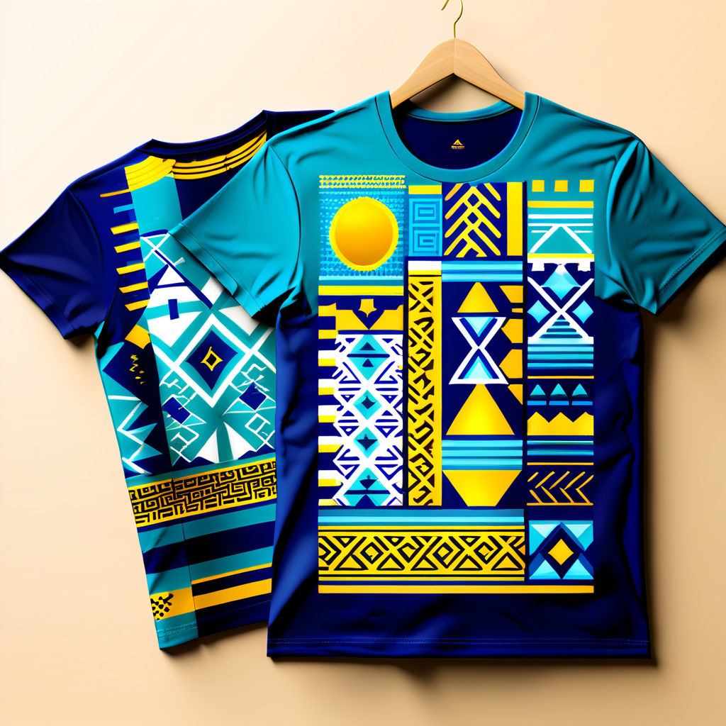 Generate a T-shirt design that reflects the rich cultural he... by ...