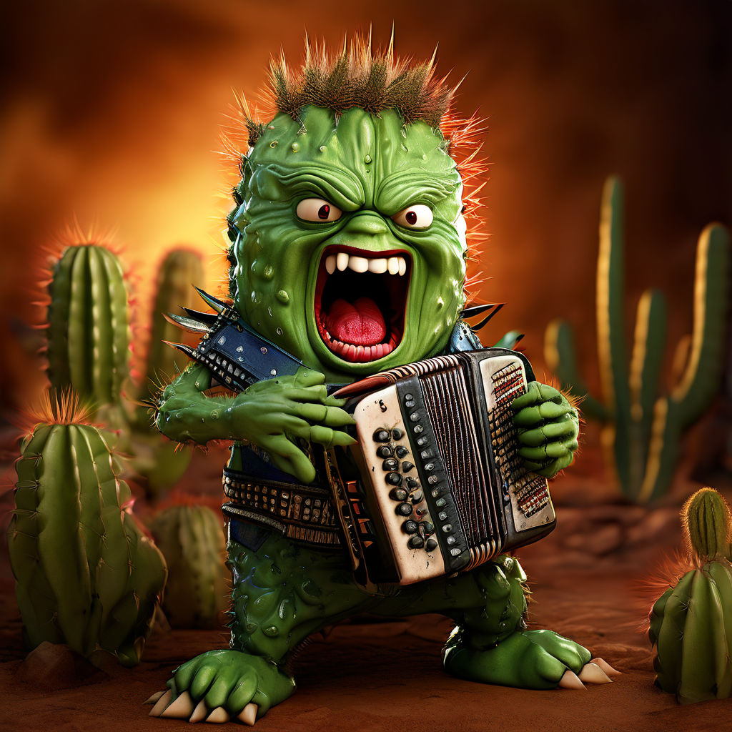 Angry cactus by JORGE BEIRIGO - Playground