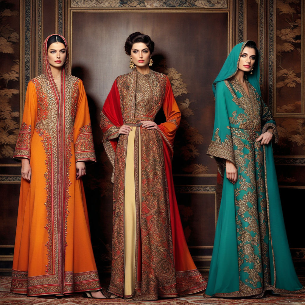 Photos of Iranian models who are wearing clothes made of Ira... by Ali ...