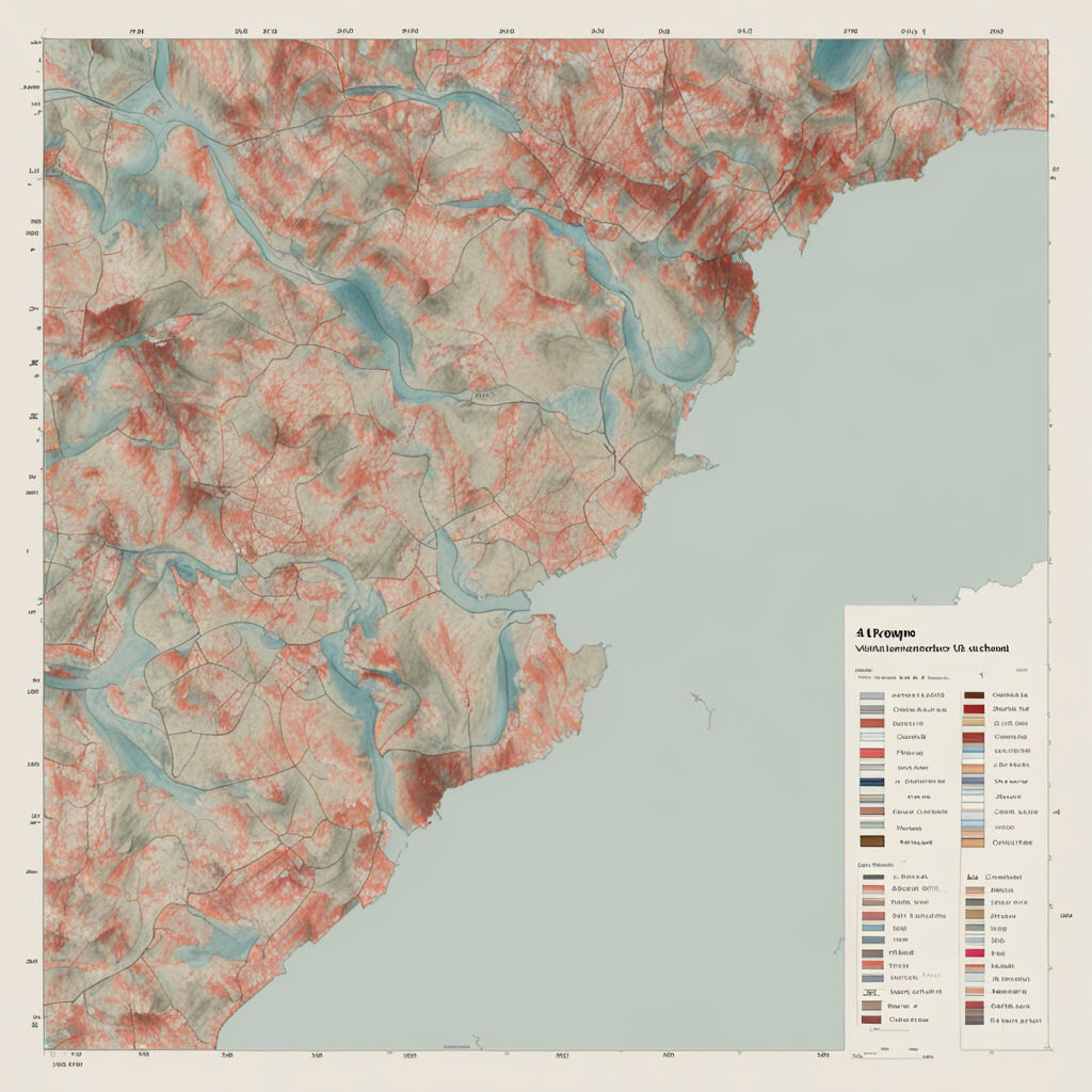 Make me a 2-dimensional map of land use at the University of... by ...