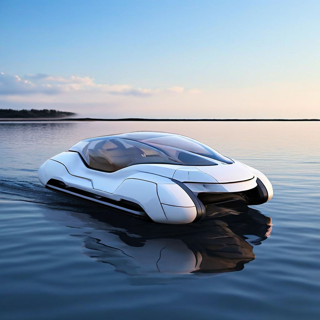 Single-person amphibious vehicle transitioning seamlessly fr... by ... Single-person amphibious vehicle transitioning seamlessly fr... by ...