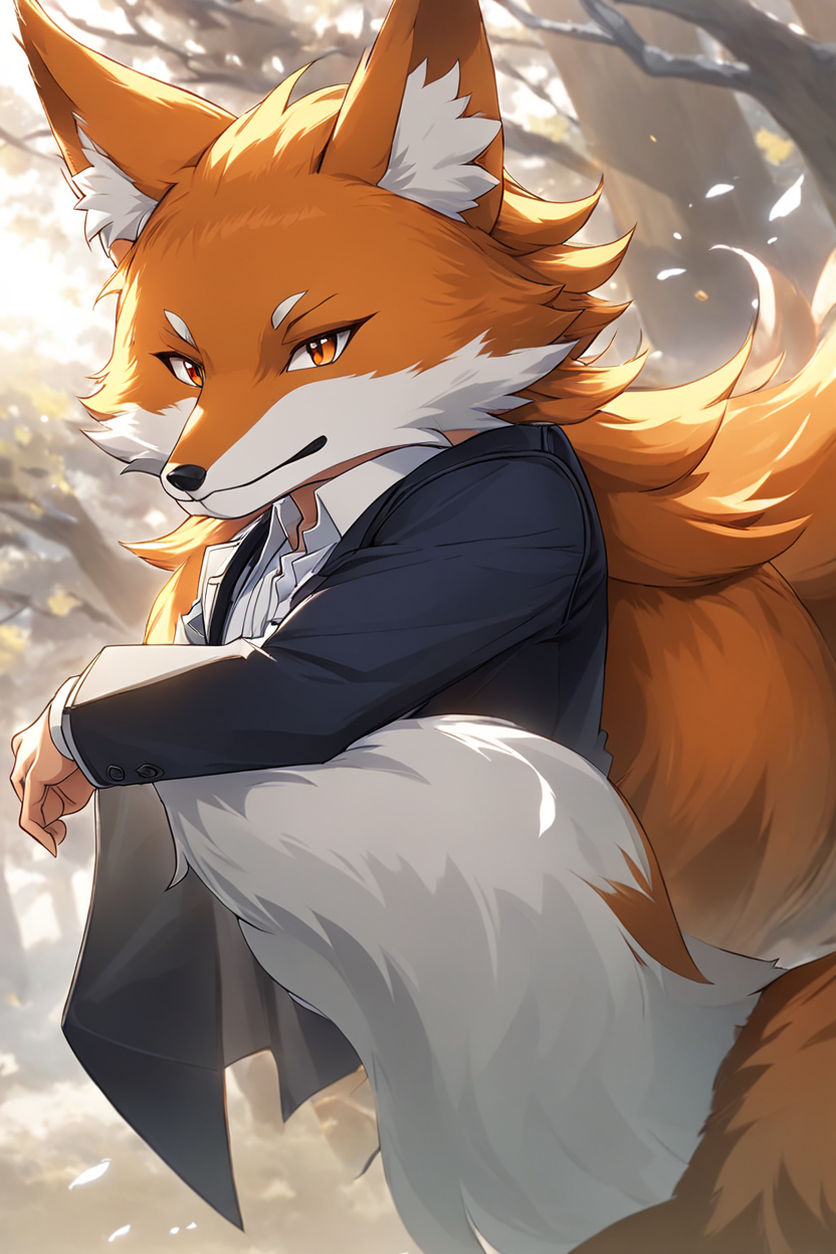 Fox Macho in MHA by T j T - Playground