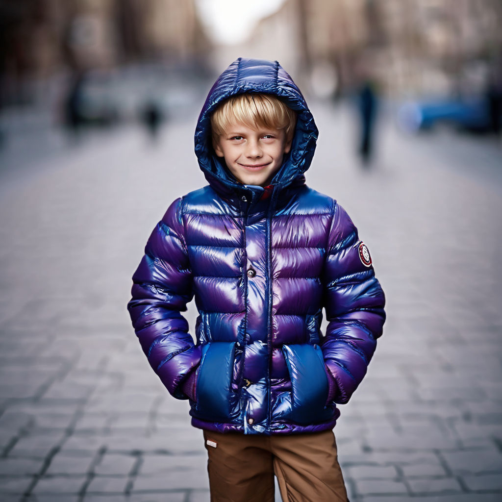 Little Smiling Blond Boy by Sebastian Urban - Playground