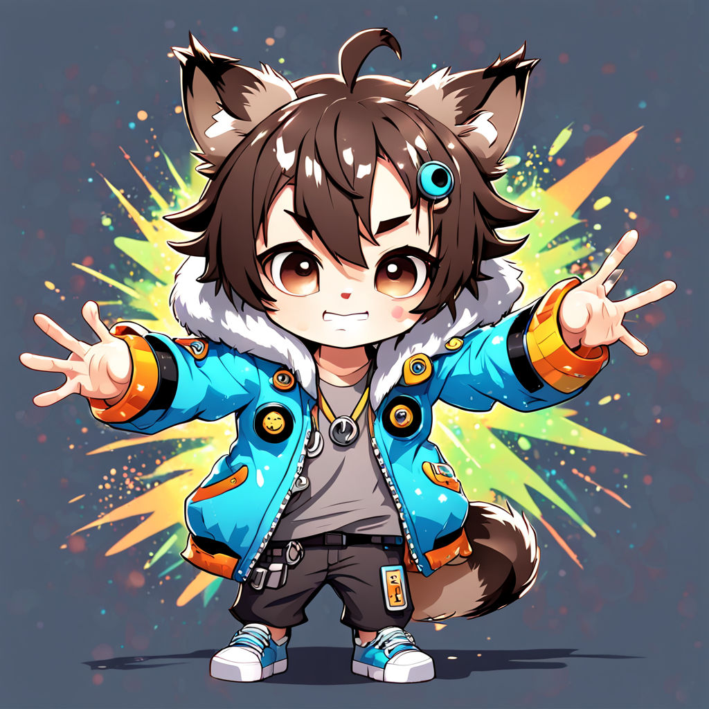 Chibi-style boy character by Yoyo Lo - Playground