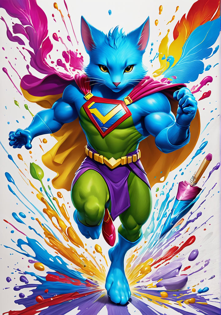 Art Attack brandishes his sketchbook by ART ATACK DESENHOS - Playground