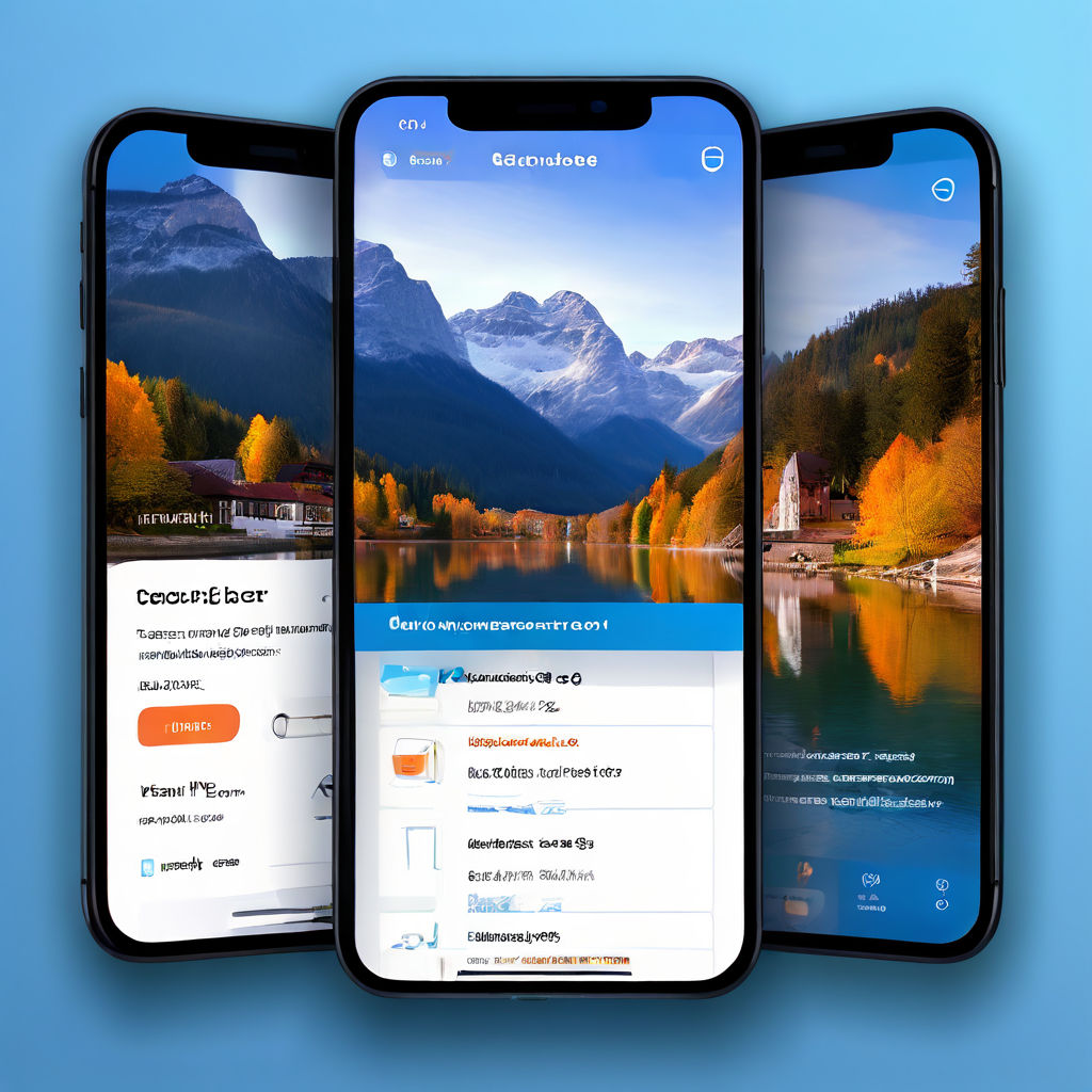 Create an app screen for booking local guide services on 'Ho... by 김끄적 ...