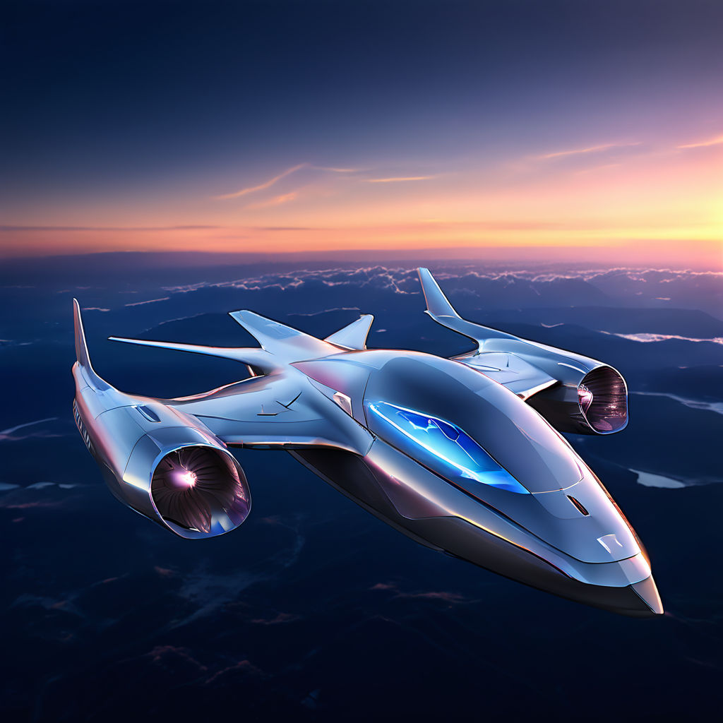 Advanced passenger aircraft concept art by D J - Playground