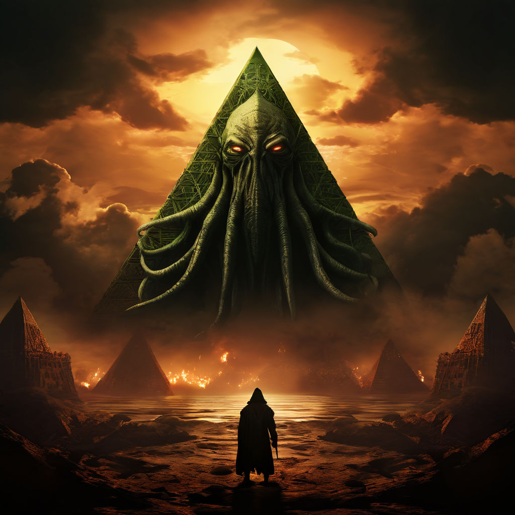 Cthulhu and the pyramids by Fred Martin - Playground