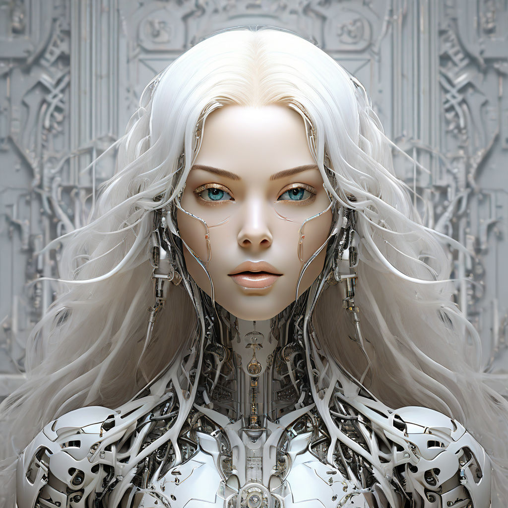 Robot girl by andris simon - Playground