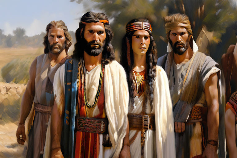 Elamite people from bible by Melissa Beck - Playground