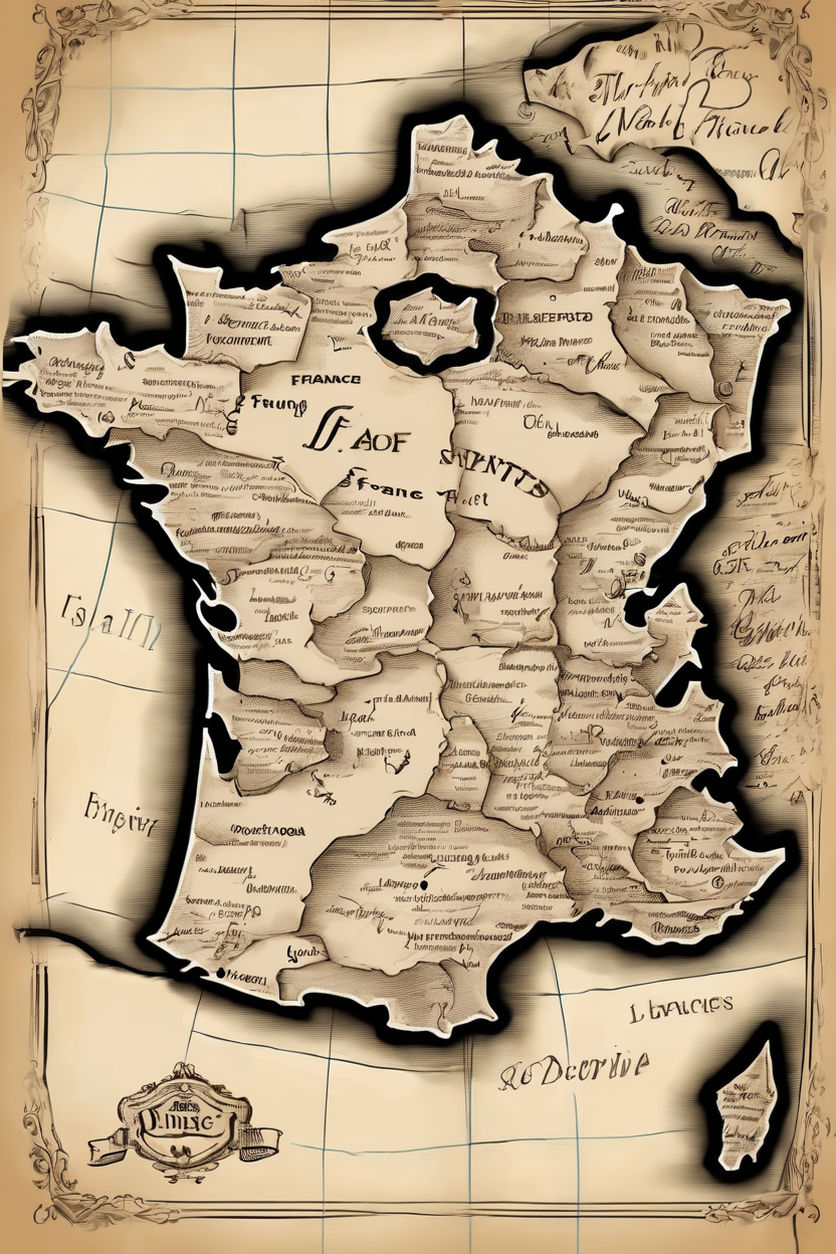 Real France map by META SHOP - Playground