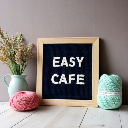 Photo of crochet typography of wordings by LCTHK - Playground