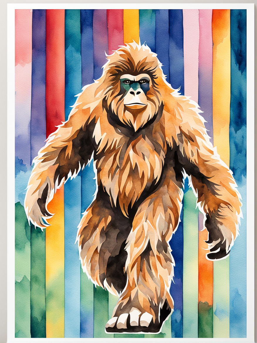 Sasquatch poster art by MM Creates - Playground
