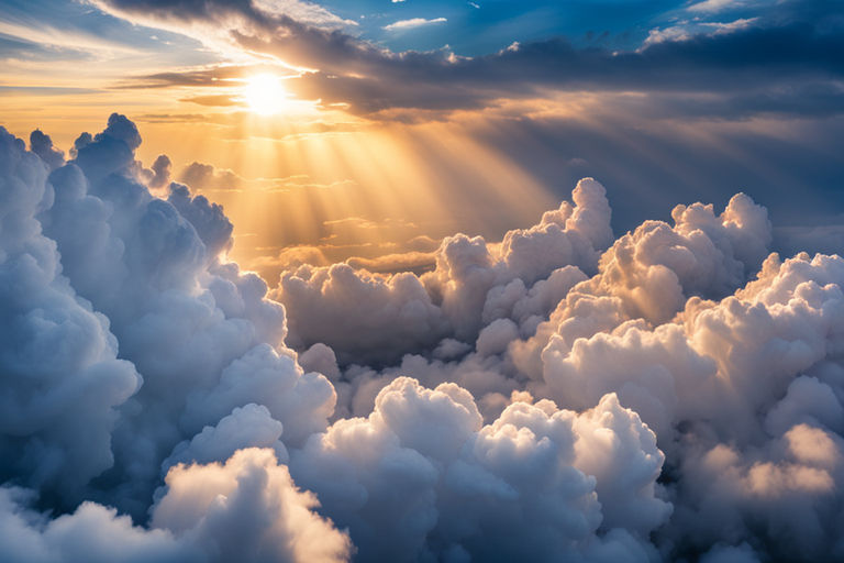 Photorealistic style clouds and sky in real photo by 다람쥐여행사 - Playground