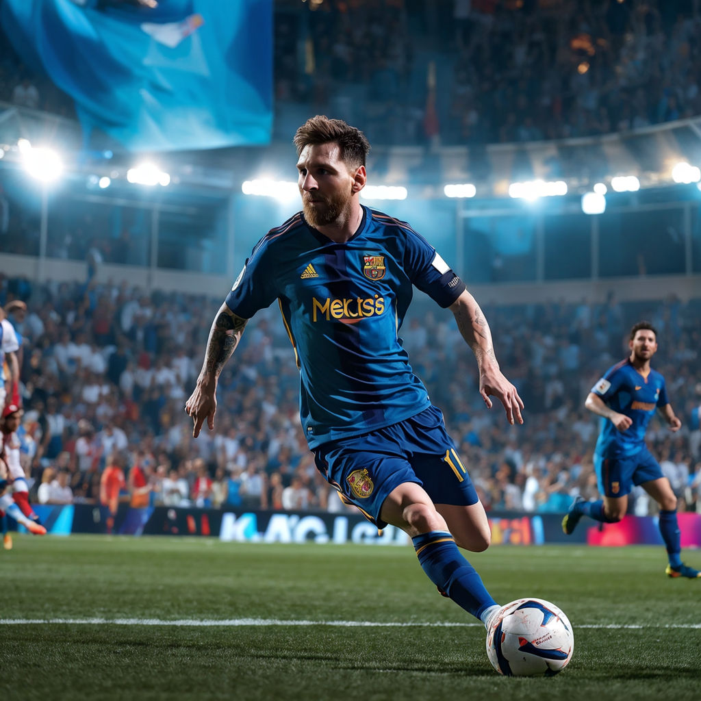 Lionel Messi by Mohammad Mohammadi - Playground