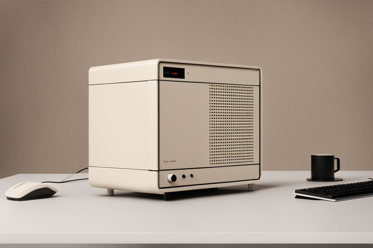 A stunning minimal beige PC case designed by Dieter Rams by nadeem ...