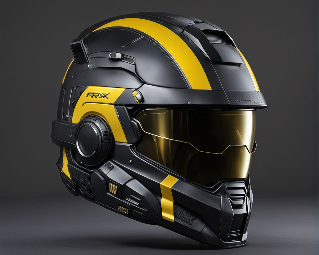 Futuristic space helmet inspired by Halo 2 by Cory Maki - Playground
