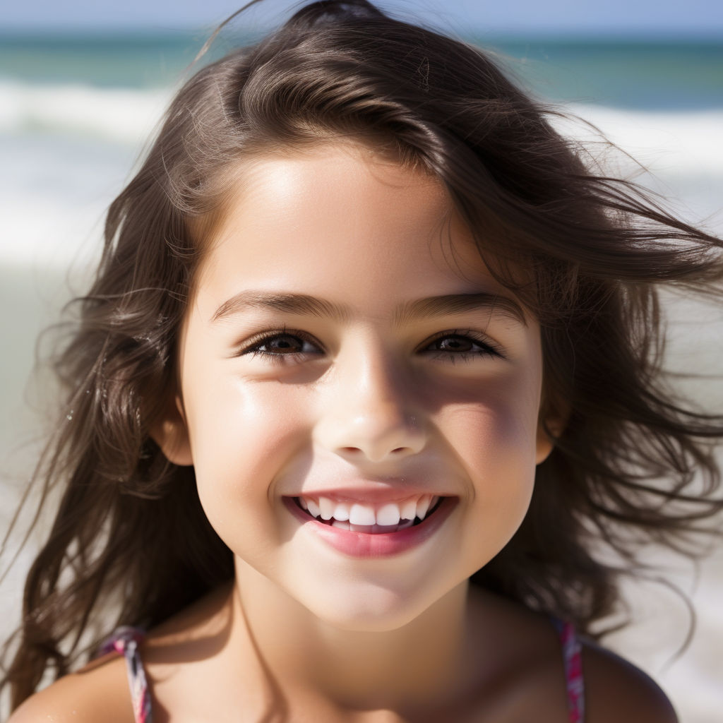 10 year old girl by Amalie van Hengel Bunatova - Playground