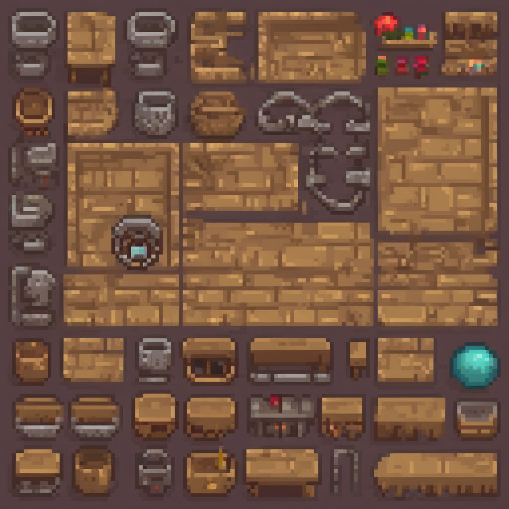 Game tileset Rpg Adventure by SPEED BOT 38 - Playground