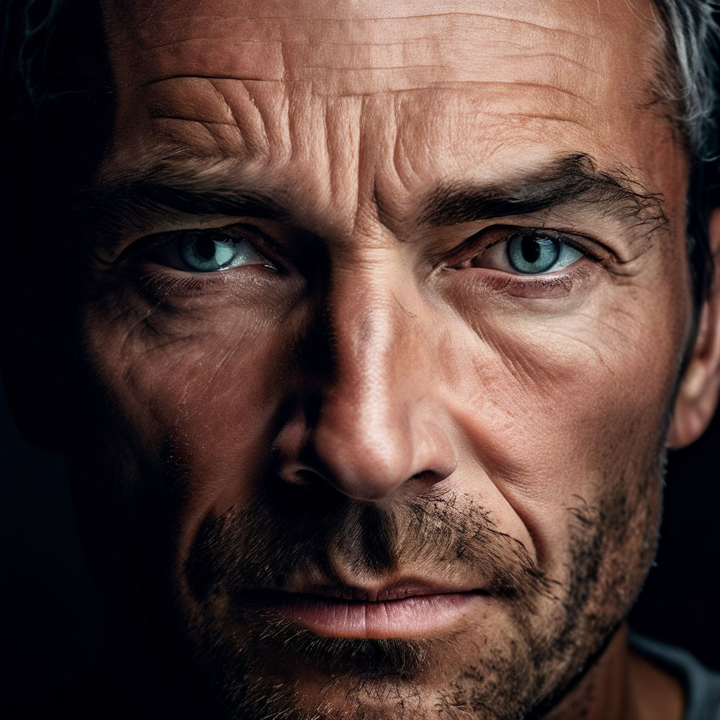 Human face without copyright by Ai World - Playground