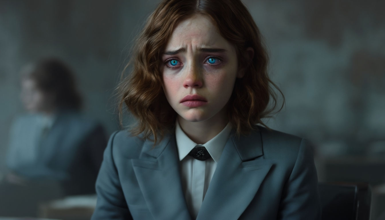 1.A photorealistic portrait of a 20-year-old British girl by Mudassar ...