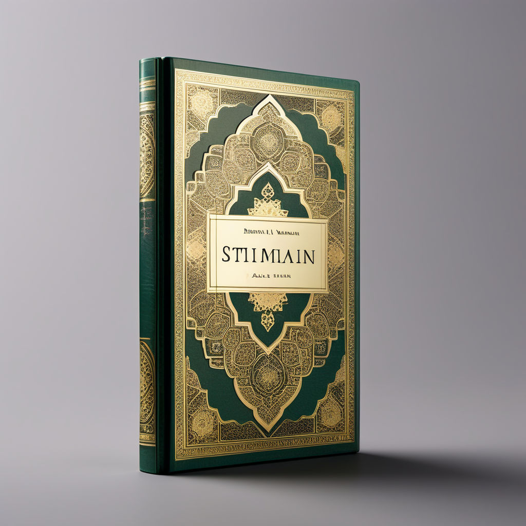 Front and spine of Islamic studies book cover by - Playground