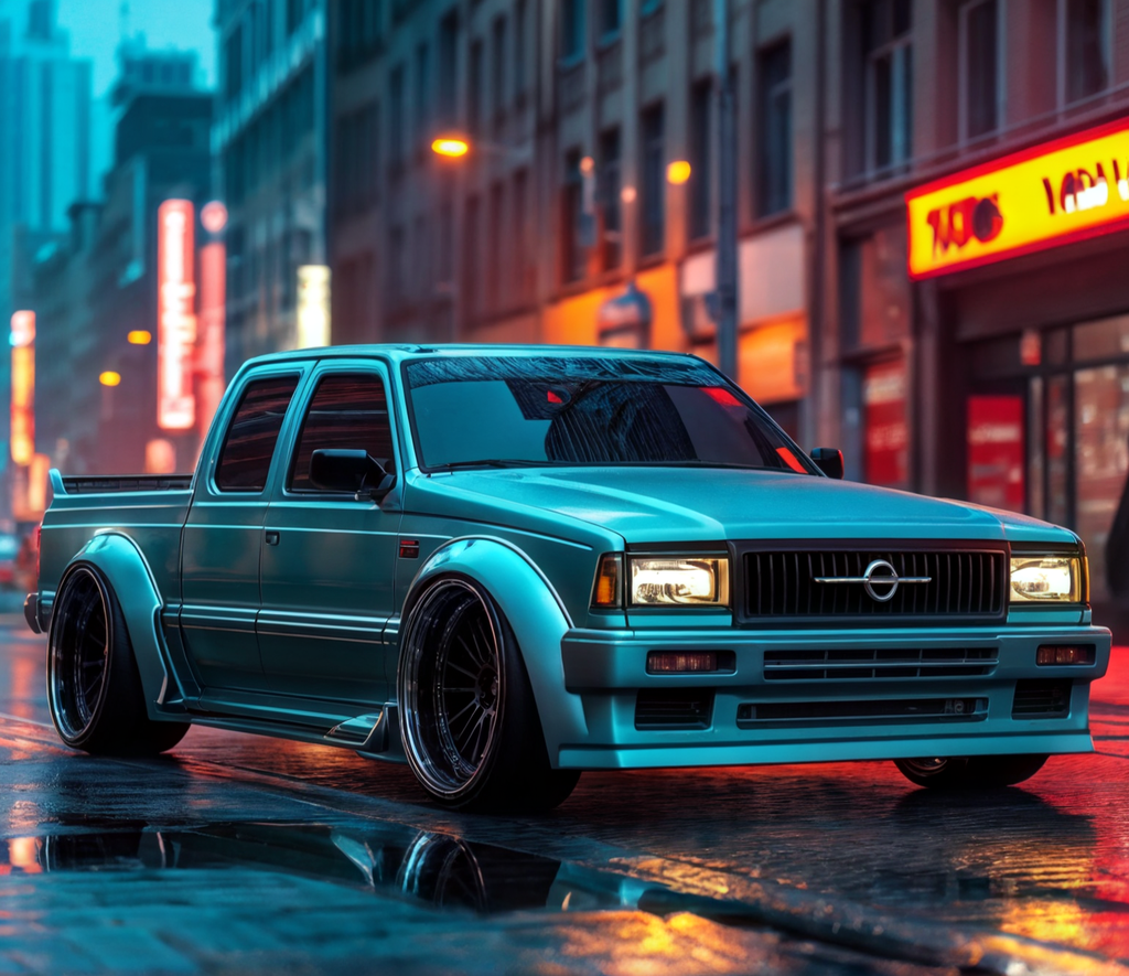 Wide-body pickup truck by Jessy Charlebois - Playground