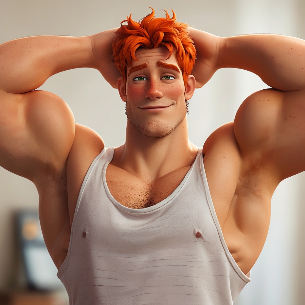 A stylized cartoon illustration of a tall by GingerBredMan1989 - Playground