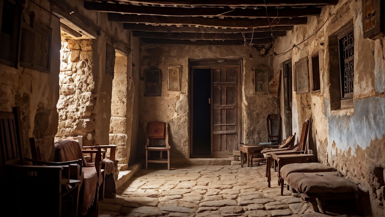 Ancient Israeli house interior by MASTER pix - Playground