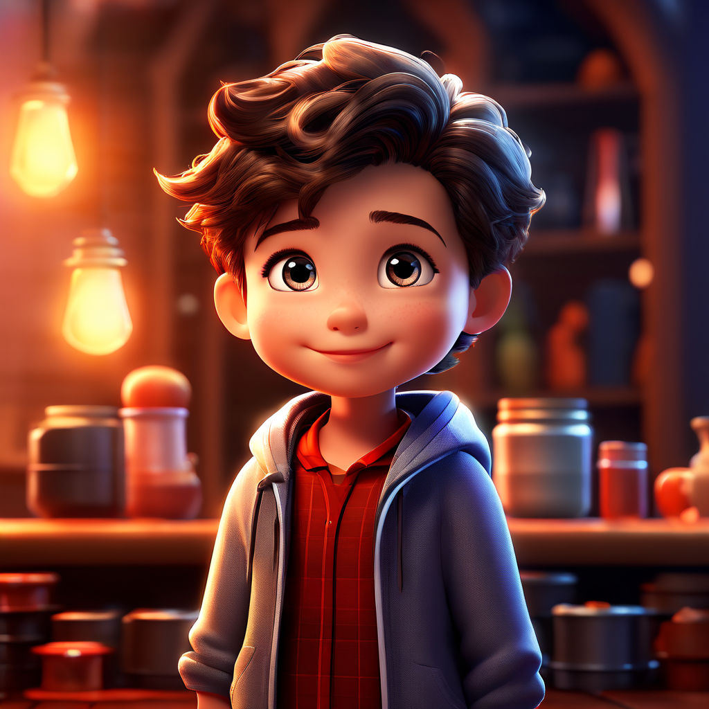 Oracle database cute animation boy character by 임수재 - Playground