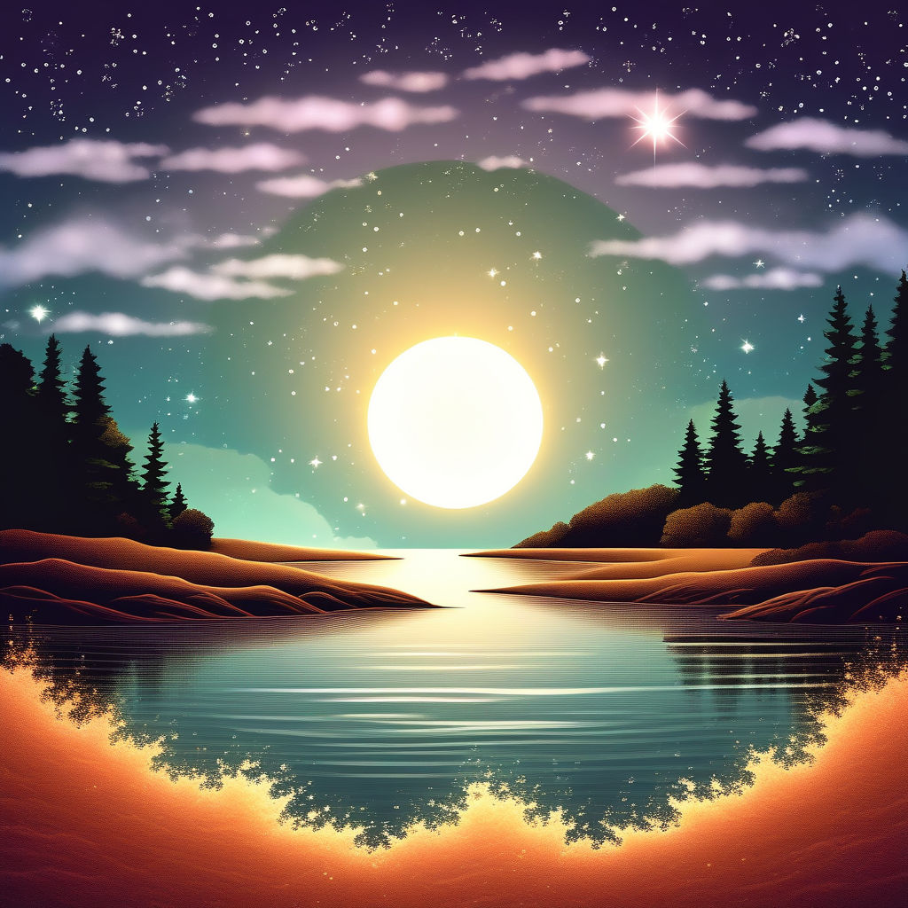 Generate an image that illustrates the astrological symbolis... by ...