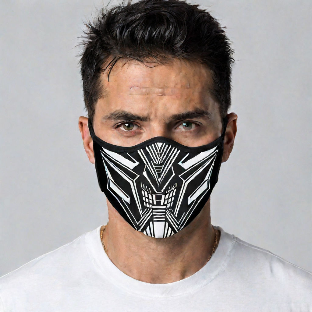 A devil inspired face mask by Social Gamers - Playground