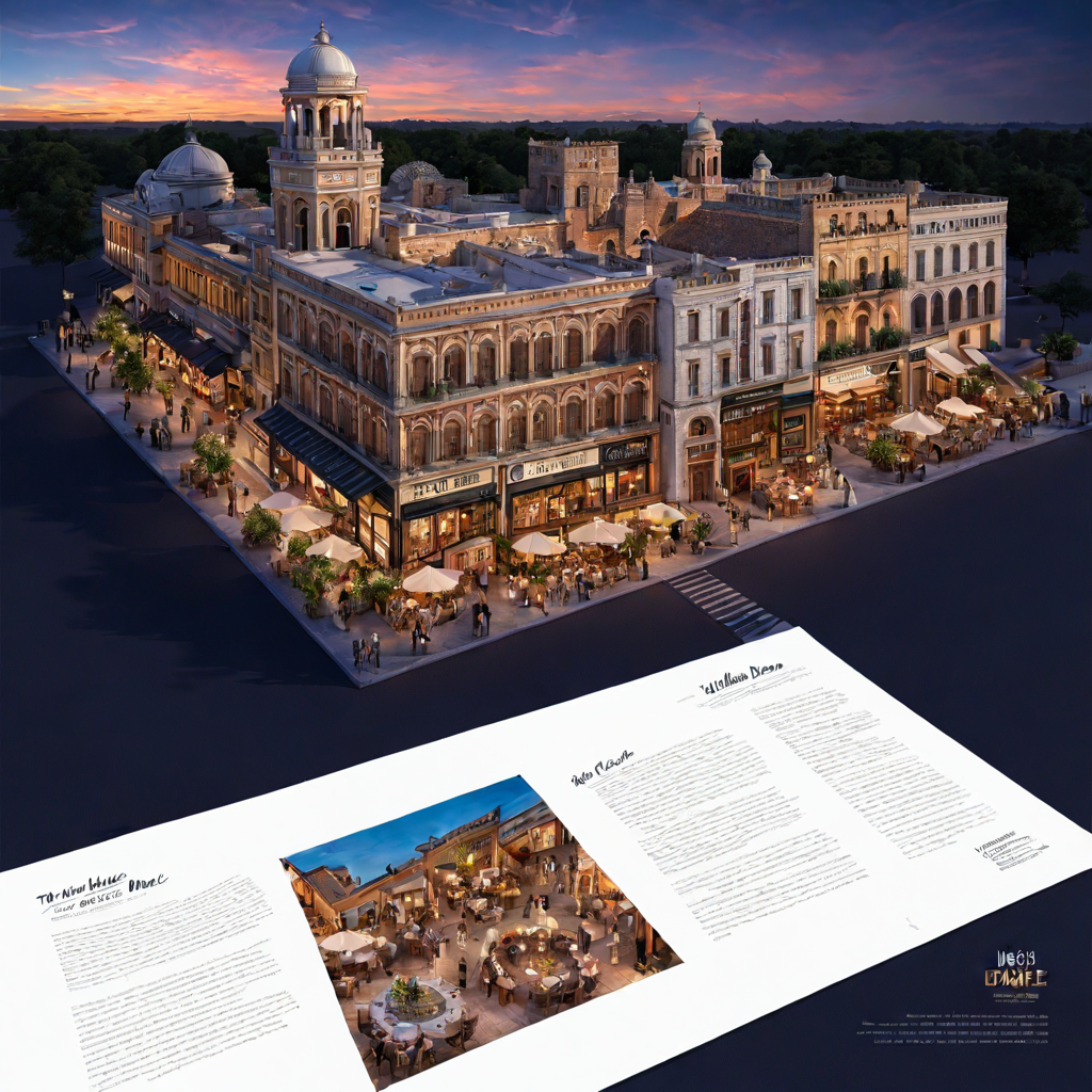 One-pager for a historic village square in the countryside. ... by John ...