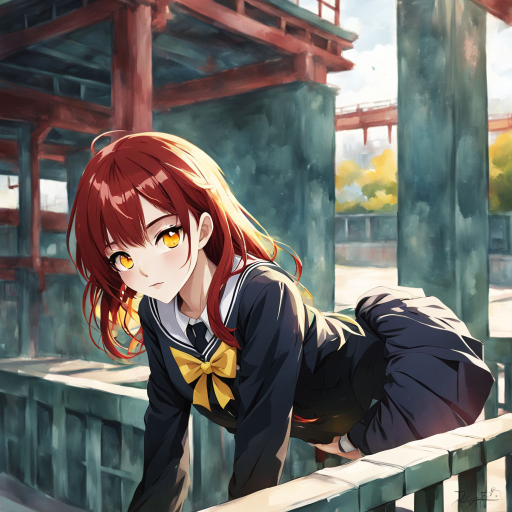 Anime style illustration by 연우진 - Playground