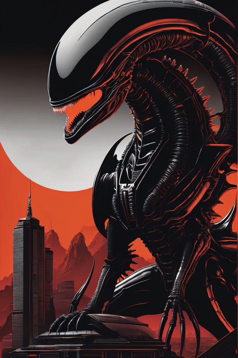 Giant xenomorph by Sprut Stone - Playground