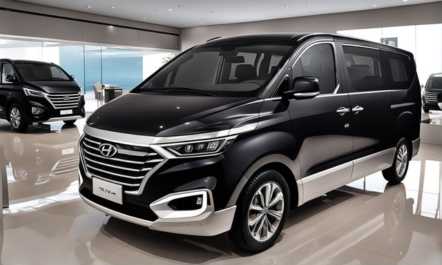 2024 HYUNDAI GRAND STAREX MPV VAN model by Zaheer Khan - Playground