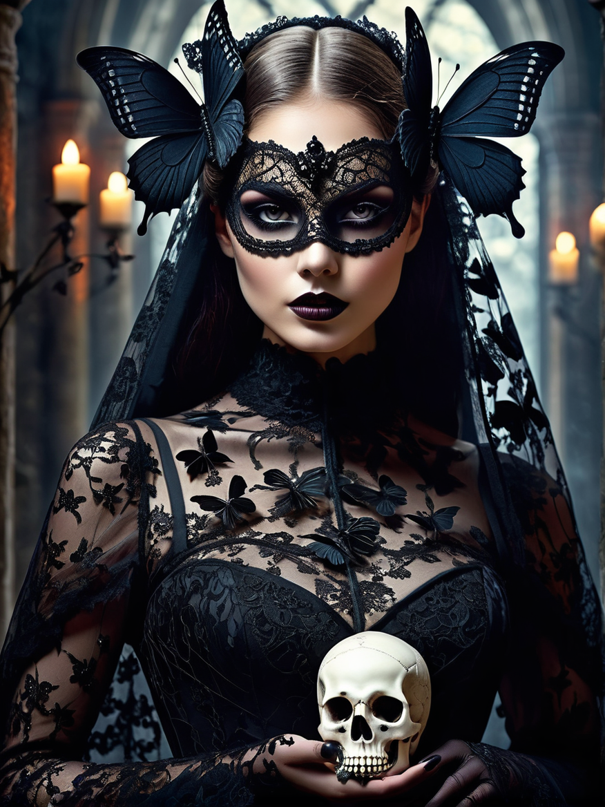 Gothic art style by Angel Maya - Playground