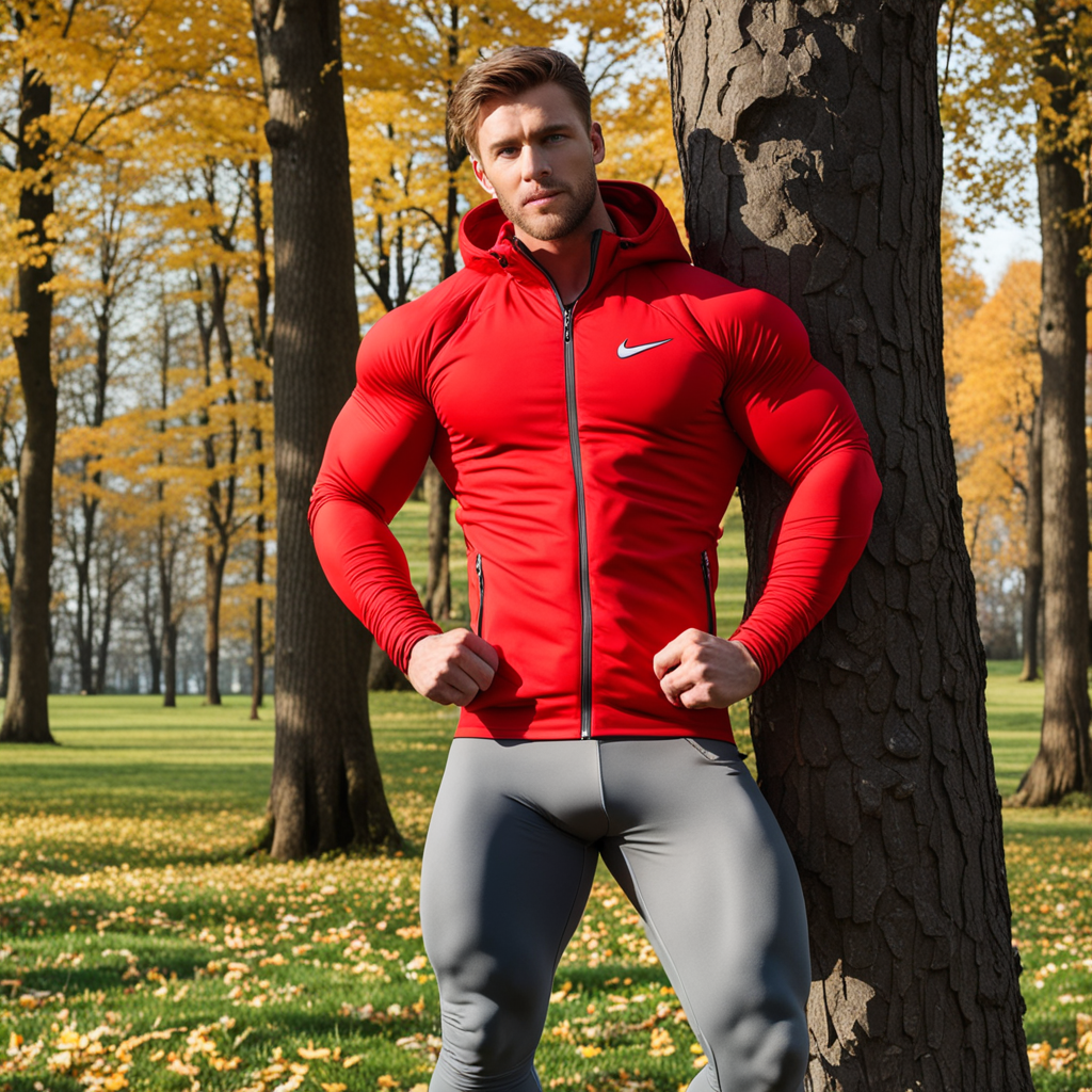 Side angle close-up of a massive and giant muscular good loo... by luuk ...