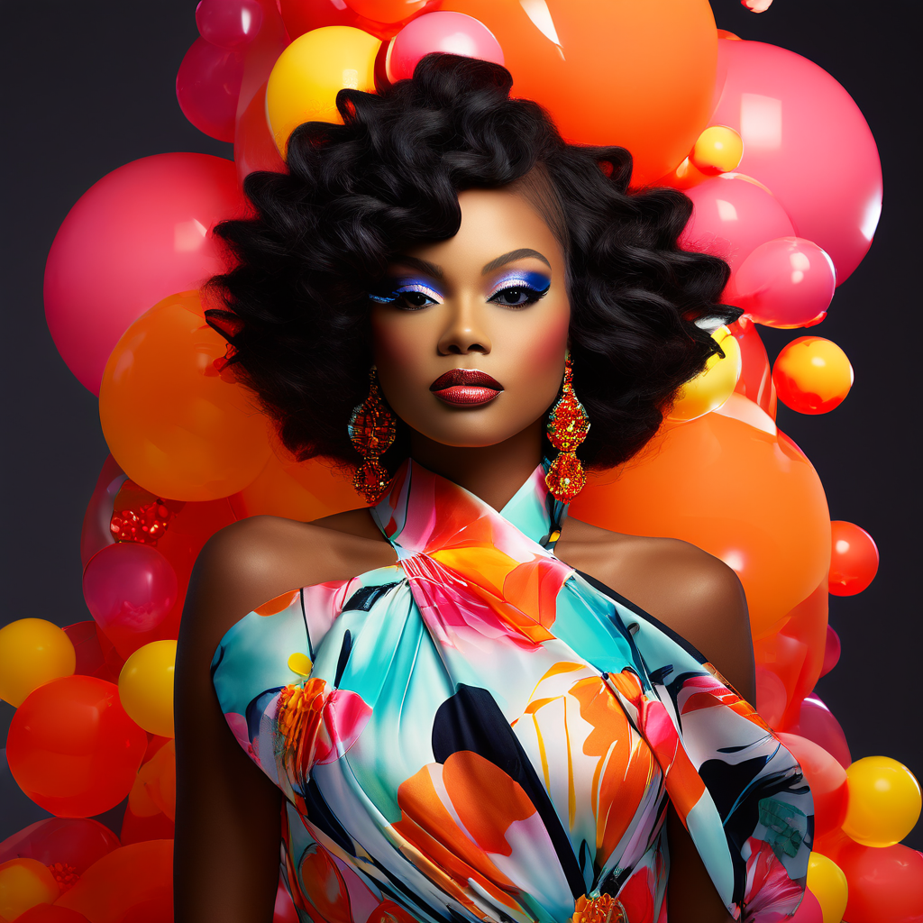 Capture the young African American model in a minimalist and... by ...