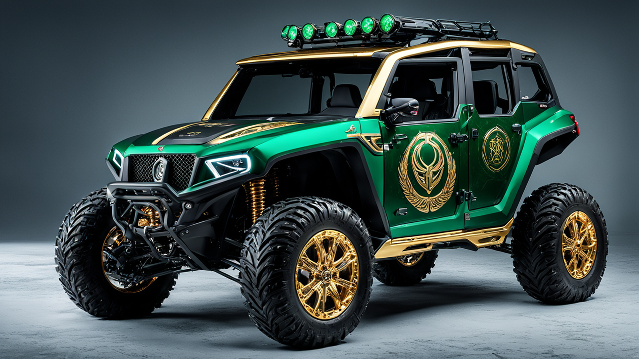 All-terrain vehicle (ATV) inspired by the Norse god Loki by Murat ÖZMEN ...